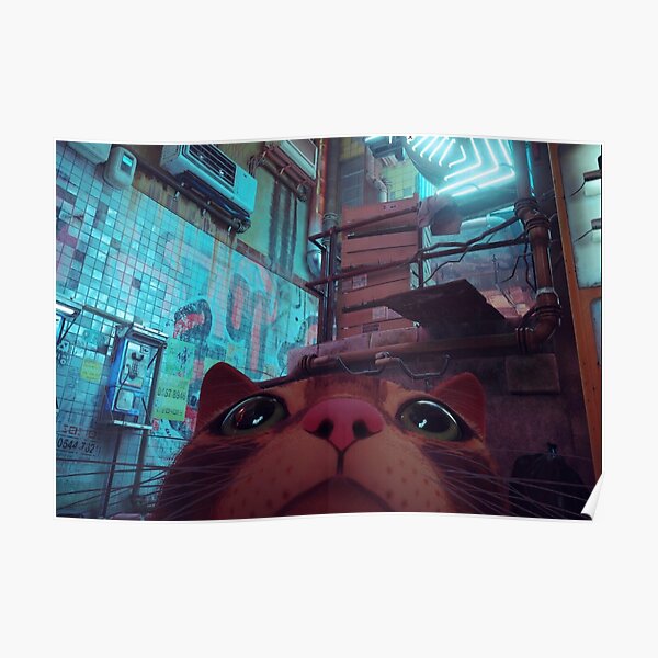 "Stray Cat - Game" Poster for Sale by CheckeredShoes6 | Redbubble