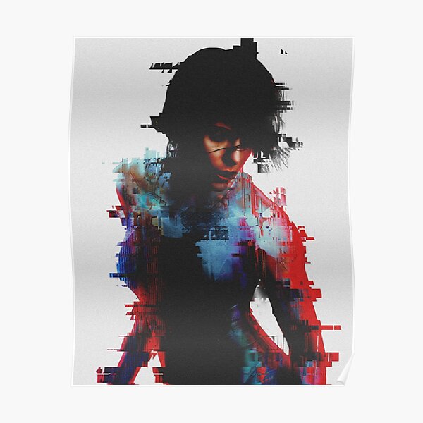 "Motoko Kusanagi " Poster by dusan449 | Redbubble