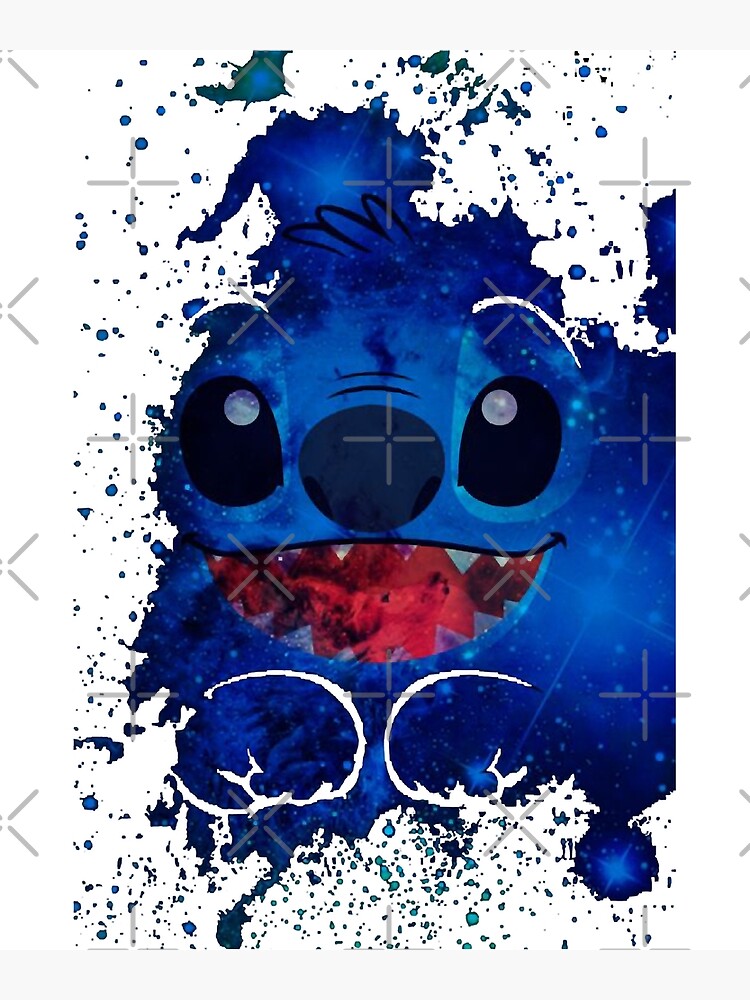 "Mens My Favorite Light Blue Stitch Very Cute More Then Awesome" Poster ...