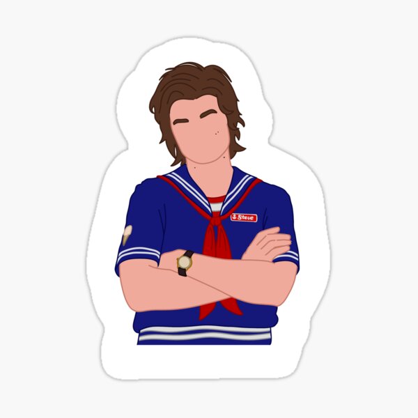 "Steve ~ Stranger things ~ season 3" Sticker for Sale by Ruxandas ...