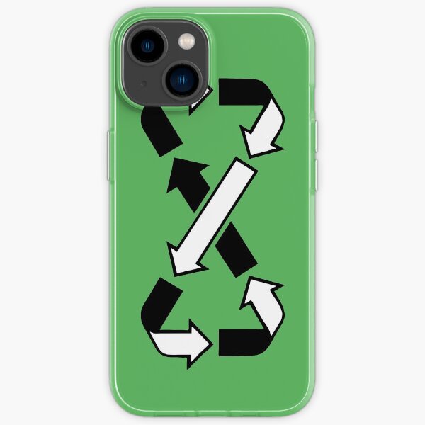 "Mobius Says Recycle (Black design)" iPhone Case for Sale by jezkemp ...