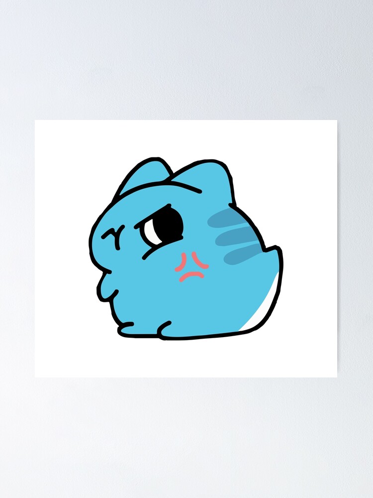 "Bugcat Capoo , Angry" Poster for Sale by Mochi-Animals | Redbubble