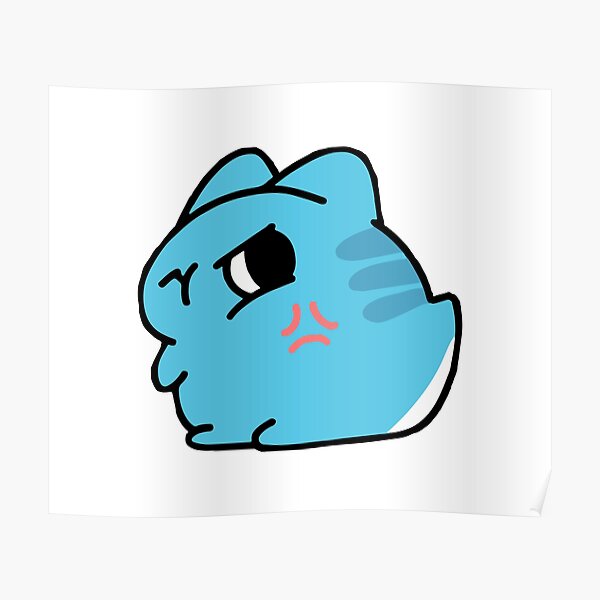 "Bugcat Capoo , Angry" Poster for Sale by Mochi-Animals | Redbubble