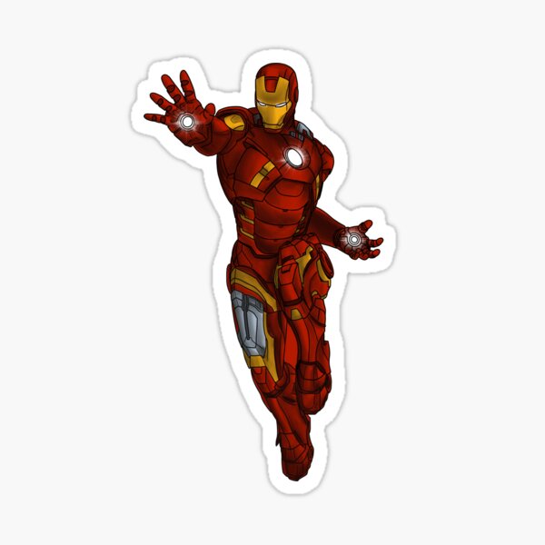 "Fanart of a Hero" Sticker for Sale by ViciousArts | Redbubble