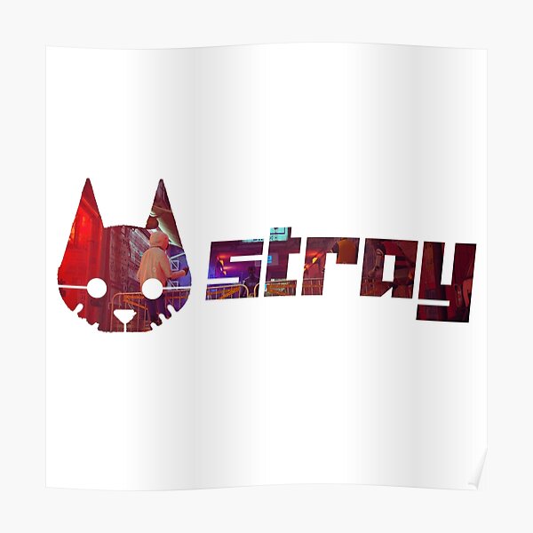 "Stray Game Cat" Poster for Sale by E55ENTIALS | Redbubble