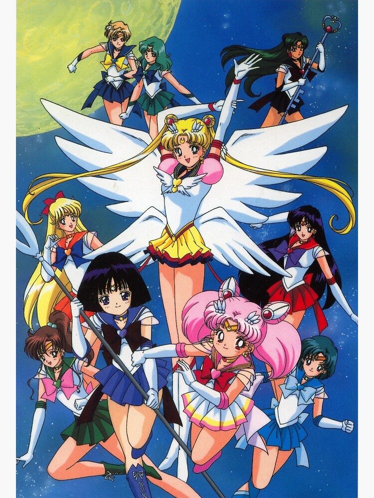 "Sailor Team" Poster for Sale by Anime-Lov3rs | Redbubble