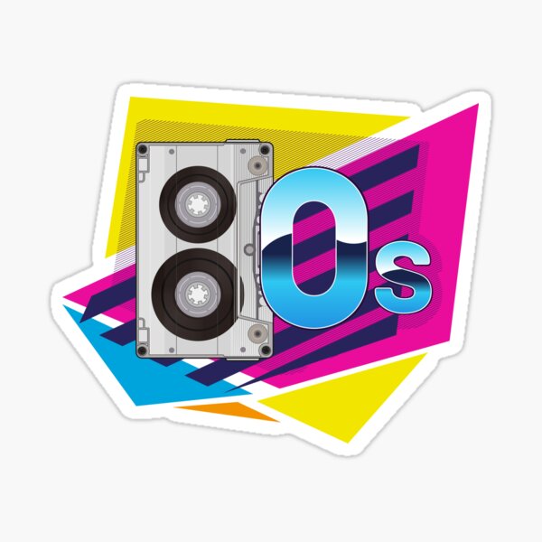 "80s retro" Sticker for Sale by alik7 | Redbubble