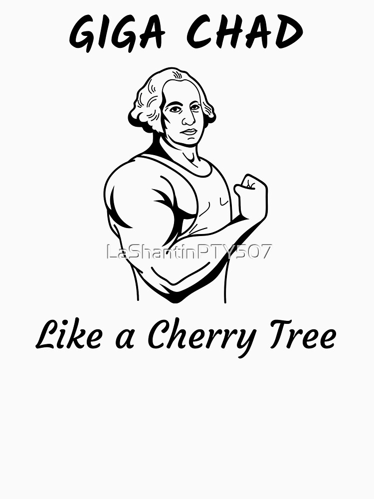 "Giga Chad Face - Washington (Giga Chad Meme)" T-shirt for Sale by ...