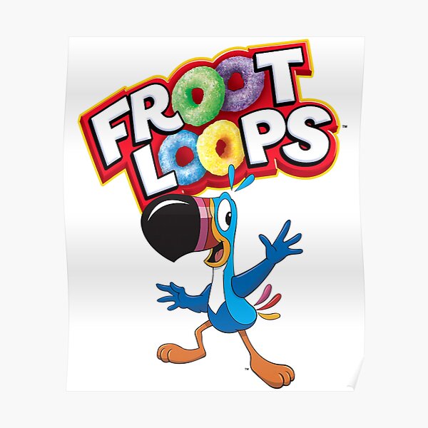 "Froot Loops Toucan Sam" Poster for Sale by braveterminolog | Redbubble