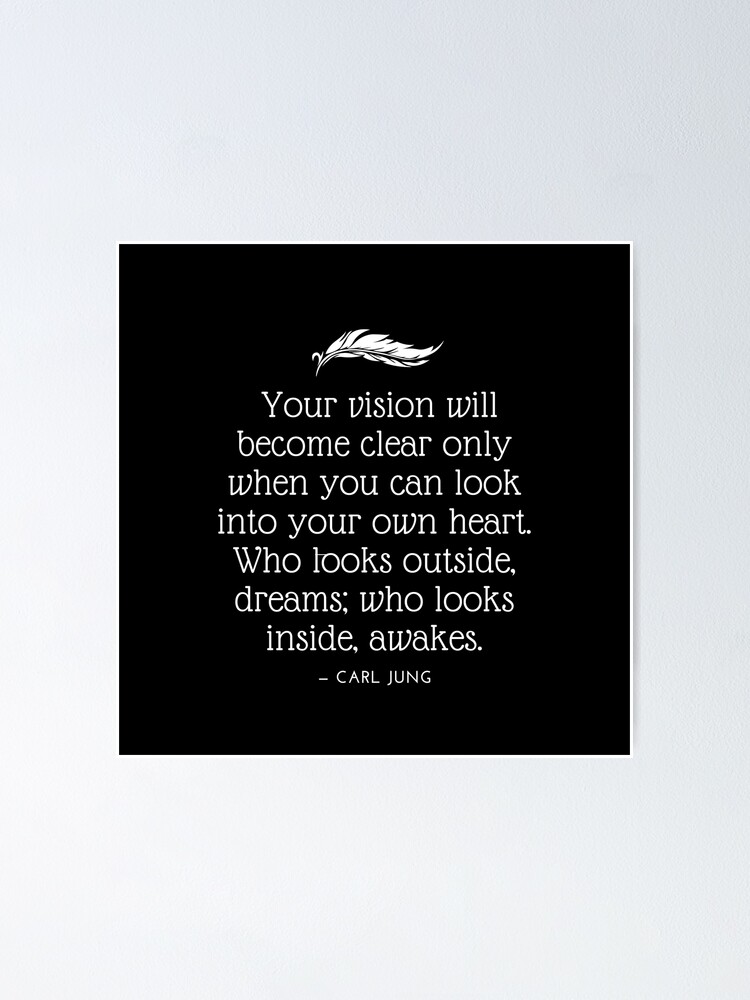 "Carl Jung Look Inside " Poster for Sale by NRealm | Redbubble