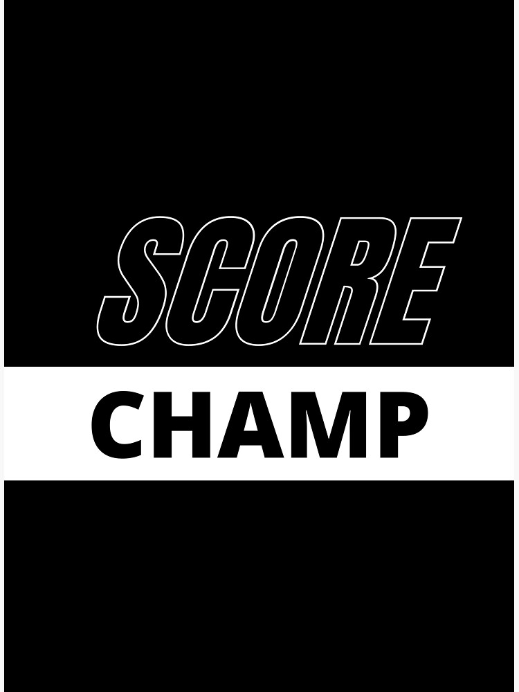 "CHAMP design" Sticker for Sale by Kopana | Redbubble