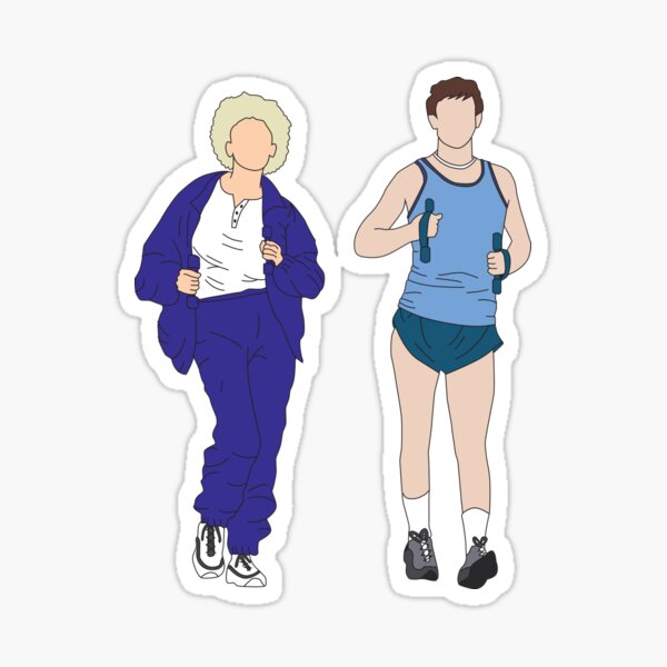 "Kath and Kim" Sticker for Sale by KwokArts | Redbubble