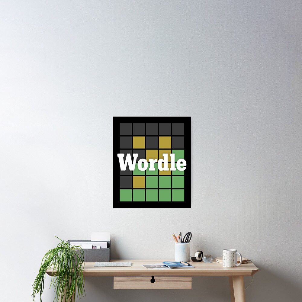 "Wordle" Poster for Sale by zamualnight | Redbubble