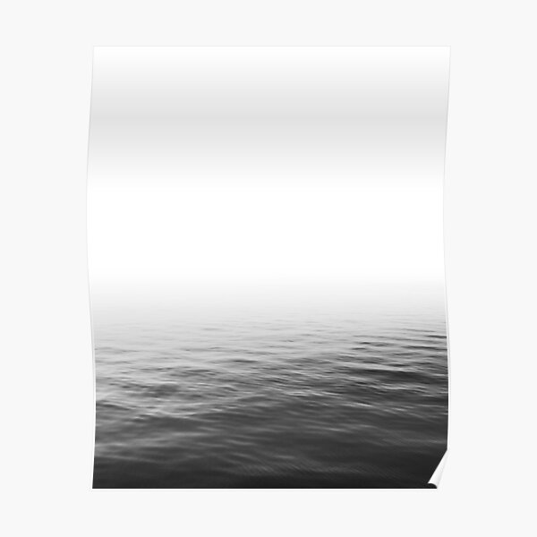 "OCEAN Minimalist" Poster by NORDIKART | Redbubble