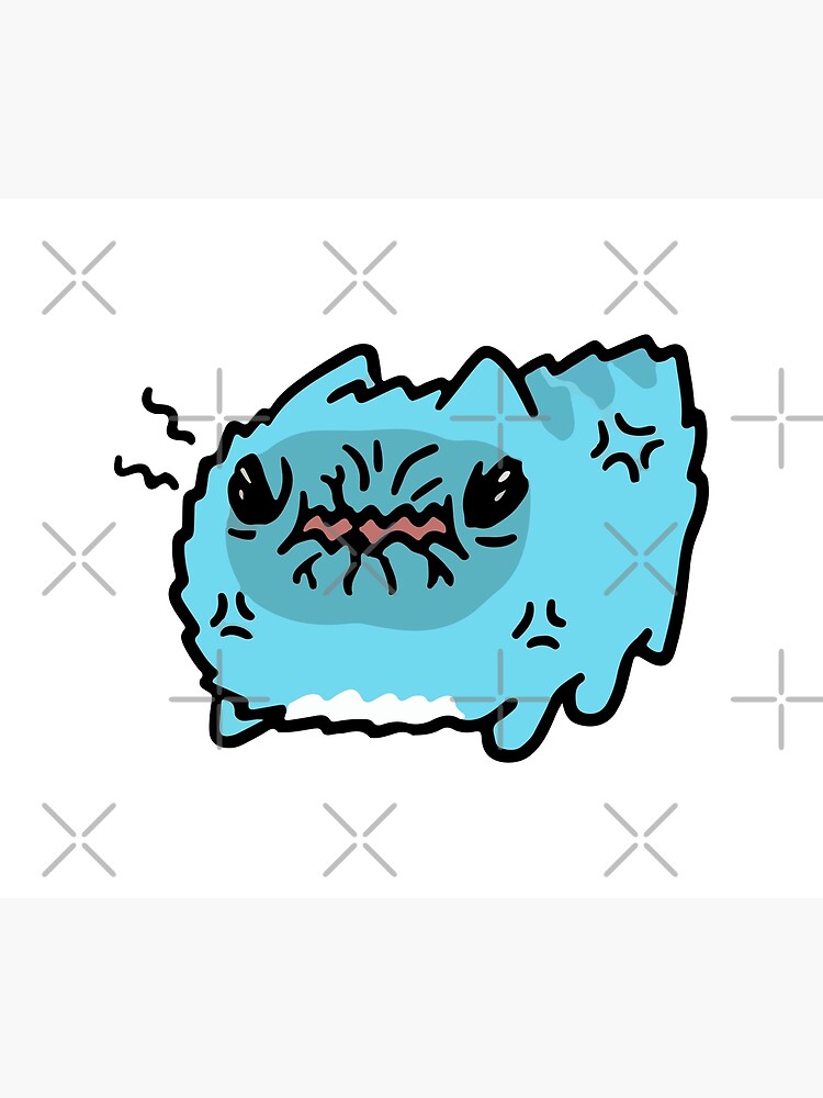 "Bugcat Capoo , Angry" Poster for Sale by Mochi-Animals | Redbubble