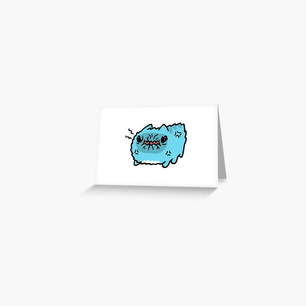 "Bugcat Capoo , Angry" Greeting Card for Sale by Mochi-Animals | Redbubble