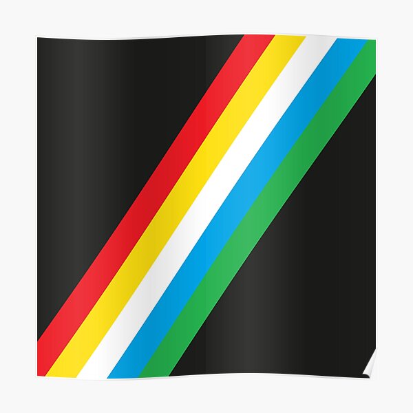 "Disability Pride Flag" Poster for Sale by KwokArts | Redbubble