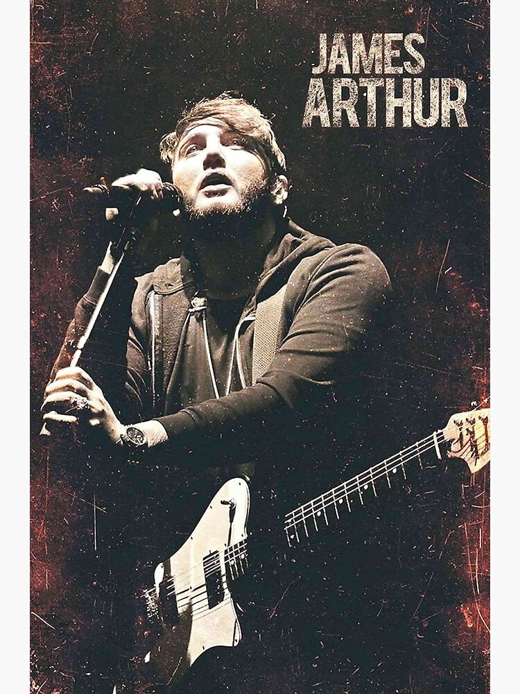 "James Arthur Poster Art" Sticker for Sale by codijagg | Redbubble