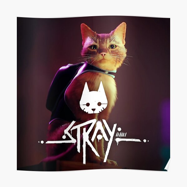 "Cute Stray" Poster for Sale by duquettecarolyn | Redbubble