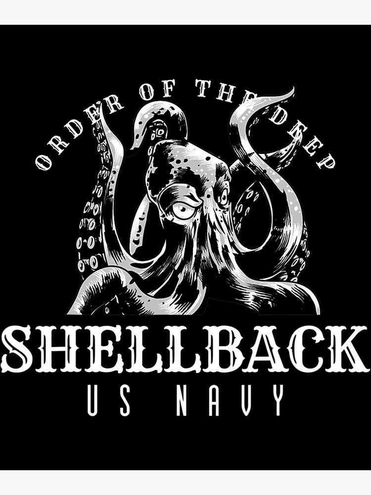 "US Navy Shellback Order of the Deep Sea Serpent" Poster for Sale by ...