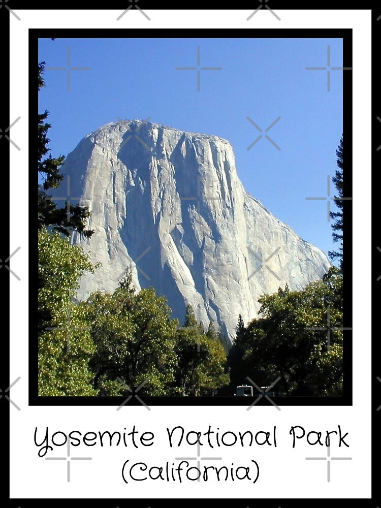 "Yosemite National Park Polaroid Picture" Sticker for Sale by ...