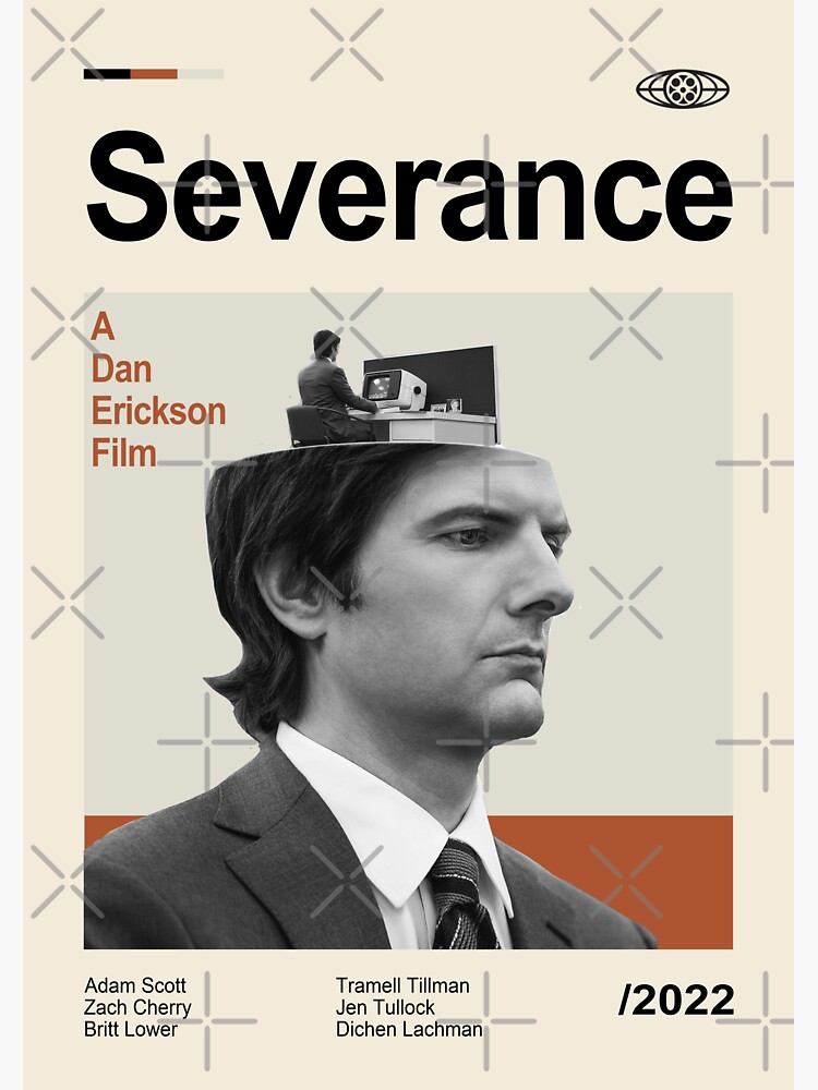 "Severance" Sticker for Sale by LiuMann | Redbubble