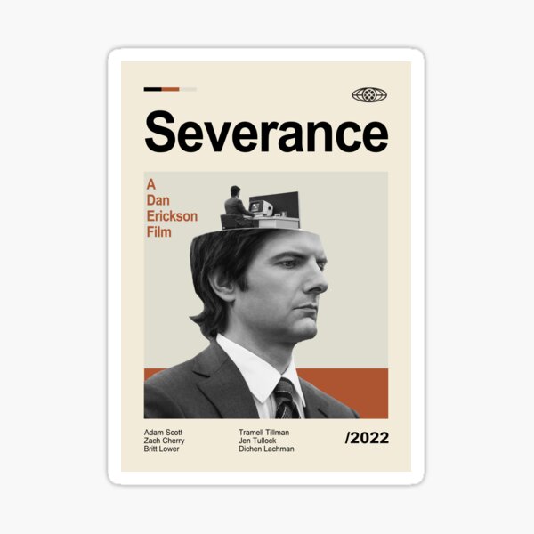 "Severance" Sticker for Sale by LiuMann | Redbubble