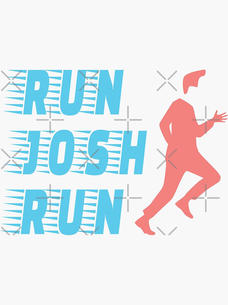 "Run Josh Run | Hawlin' Hawley | Hawley Jan 6 Hearing" Sticker for Sale ...