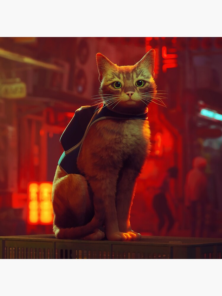 "Funny Stray" Sticker for Sale by duquettecarolyn | Redbubble