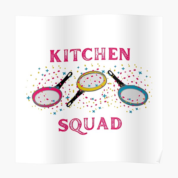 "Kitchen Squad With Pink Letters Three Pans For Pansexual People ...