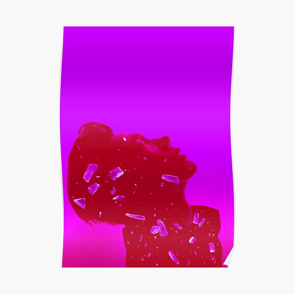 "Ten 7th Sense - Red Ver." Poster by Rezajeez | Redbubble