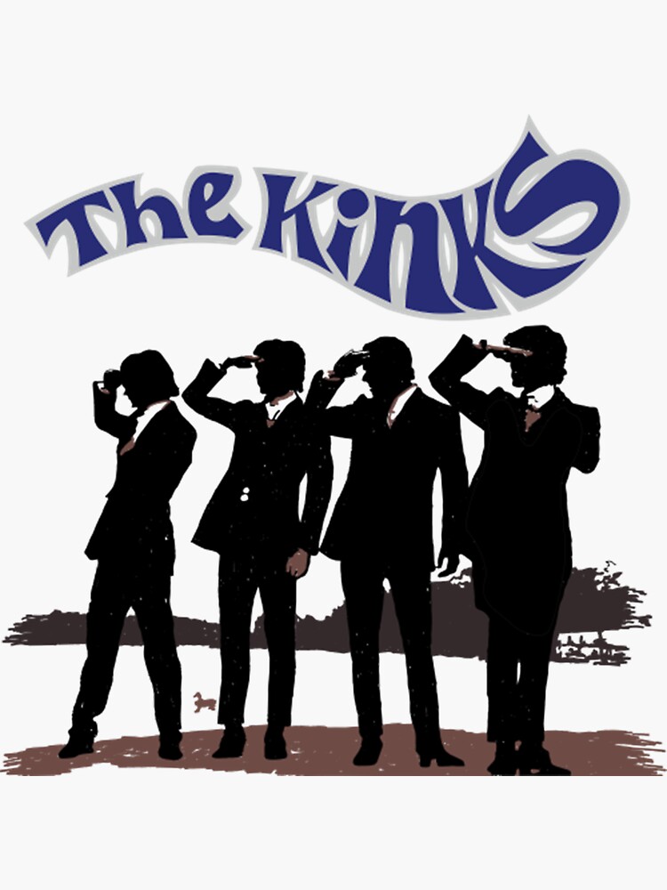 "The Kinks" Sticker for Sale by JLRahm | Redbubble