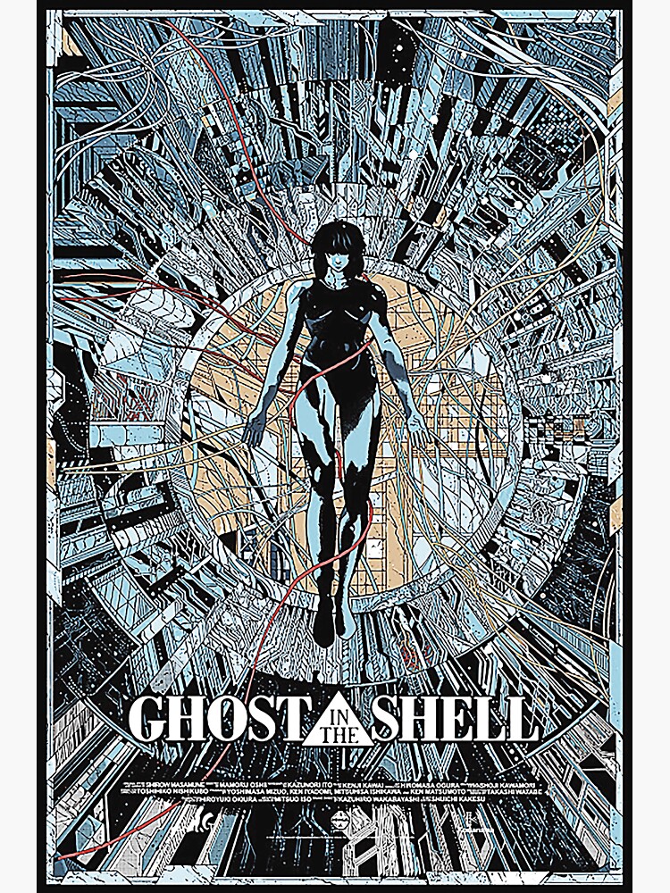 "Ghost in the Shell anime" Sticker for Sale by joaonovan | Redbubble