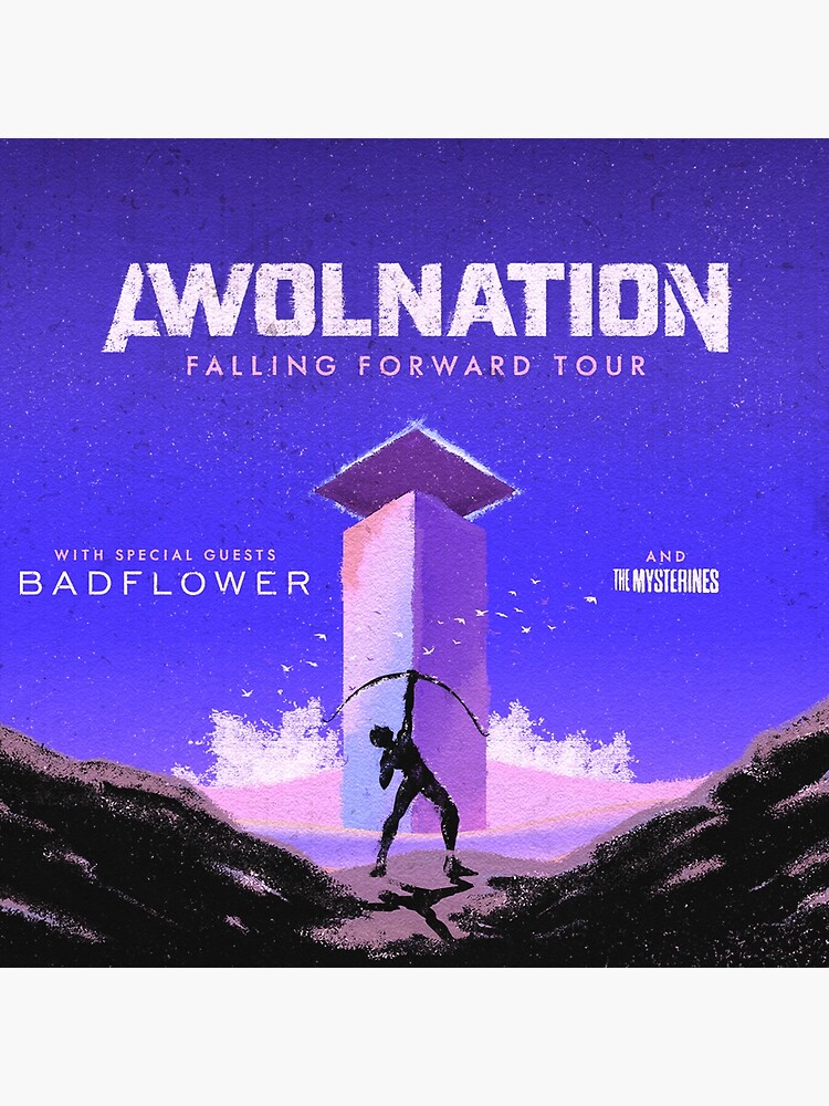 "awolnation tour 2022 masjuly" Poster for Sale by dgregory3 | Redbubble