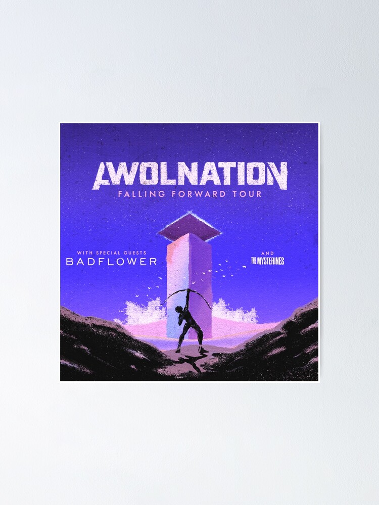 "awolnation tour 2022 masjuly" Poster for Sale by dgregory3 | Redbubble