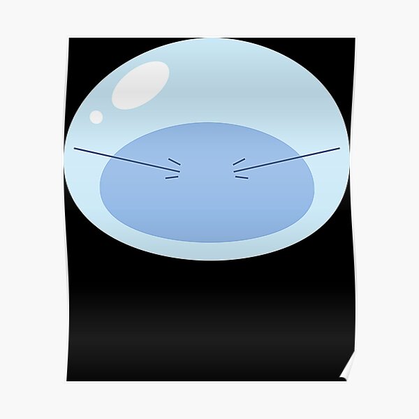 "Rimuru Tempest Slime Form Sticker" Poster for Sale by ashleaeil ...