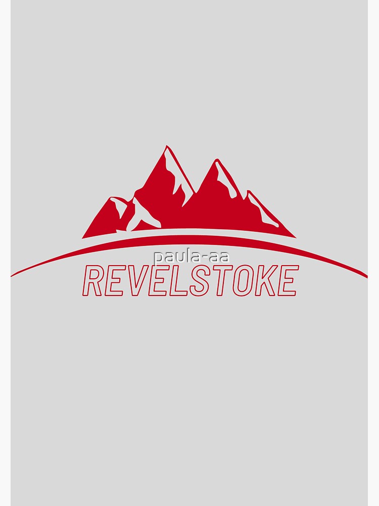 "Revelstoke" Sticker for Sale by paula-aa | Redbubble