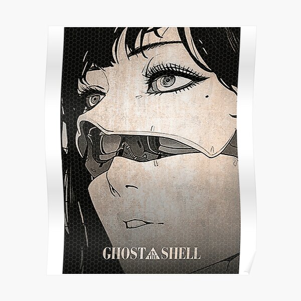 "Ghost in the Shell fan anime" Poster for Sale by joaonovan | Redbubble