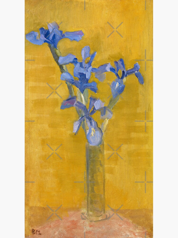 "Irises" Sticker for Sale by rimmatv | Redbubble