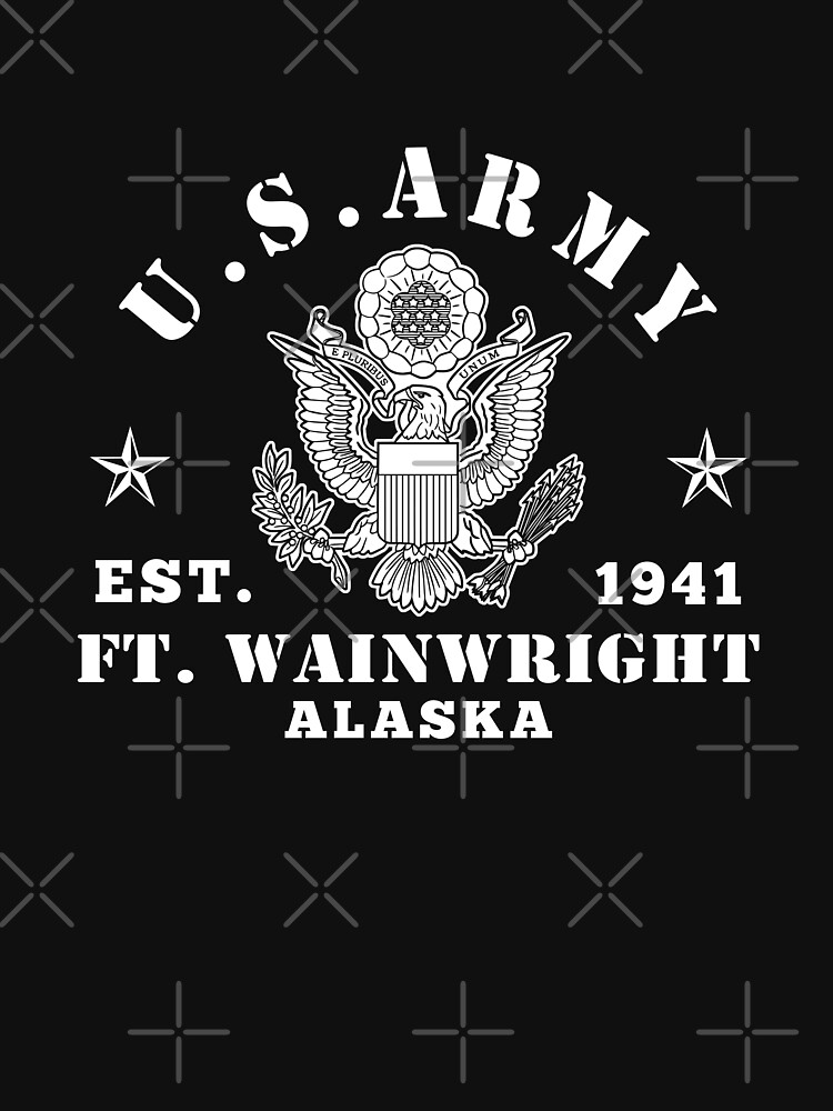 "Fort Wainwright In Alaska Army Base" T-shirt for Sale by Rhynes02 ...