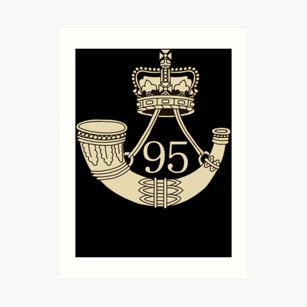 "Napoleonic British flag of the 95th Rifles Classic" Art Print for Sale ...
