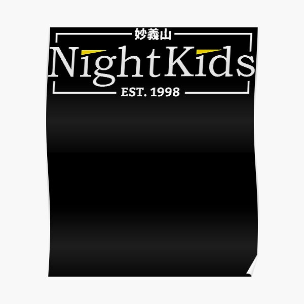 "Initial D Night Kids" Poster for Sale by lacreshaouser | Redbubble