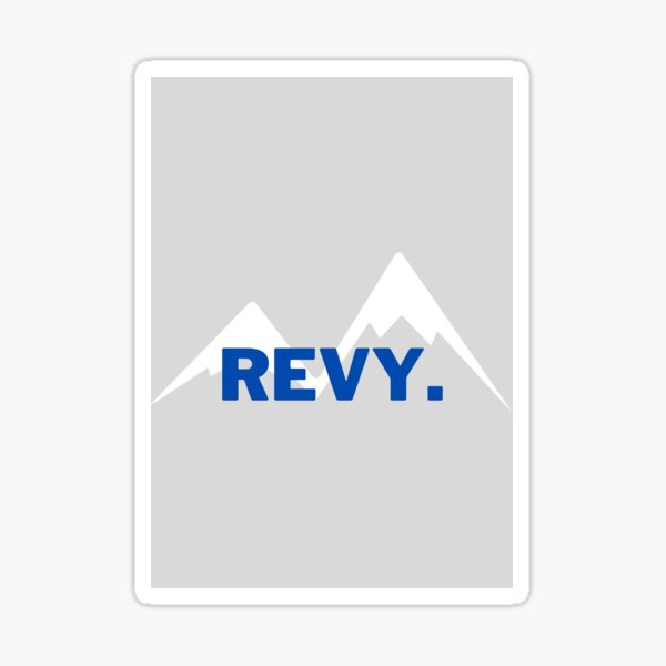 "revy" Sticker for Sale by paula-aa | Redbubble