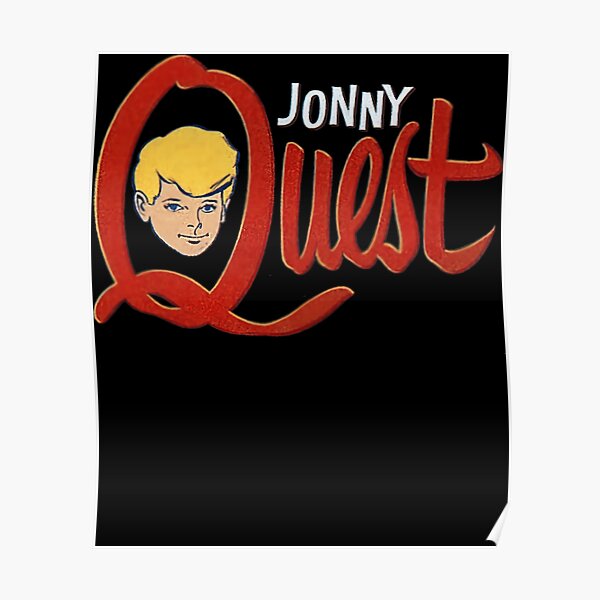 "Jonny Quest Classic Adventure Cartoon TV Series Sticker" Poster for ...