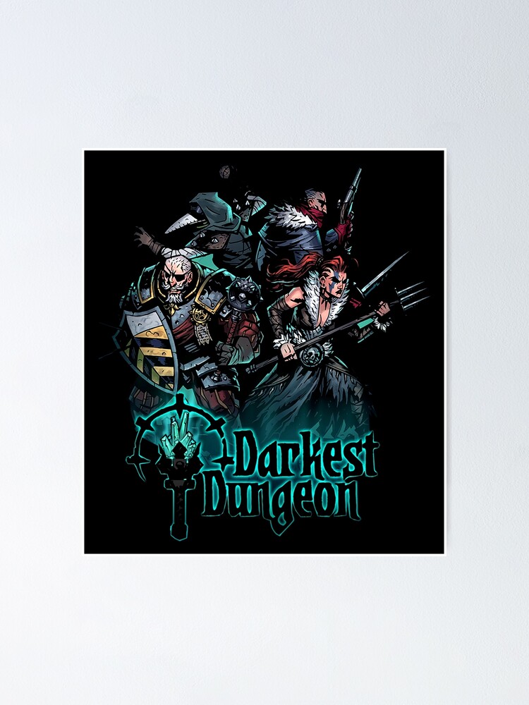 "-darkest-dungeon-" Poster for Sale by salrasras | Redbubble