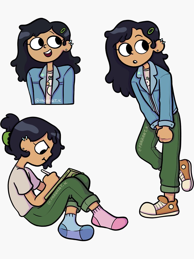 "Timeskip Marcy Wu Sticker Pack" Sticker for Sale by kat-farr | Redbubble
