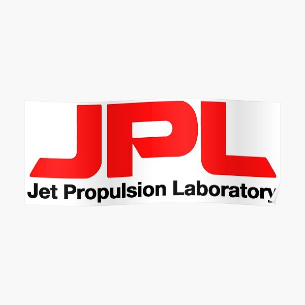 "Jet Propulsion Laboratory (JPL) Logo for Light Colors ONLY" Poster for ...
