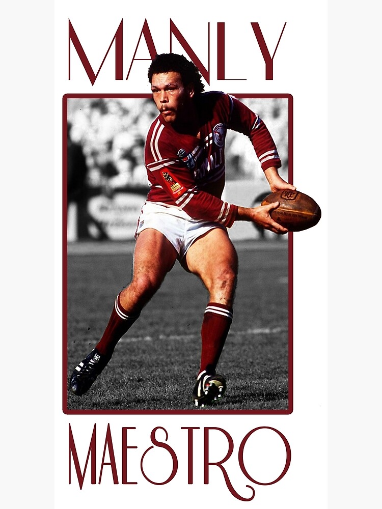 "Manly-Warringah Sea Eagles - Cliff Lyons - 'Manly Maestro'" Poster for ...