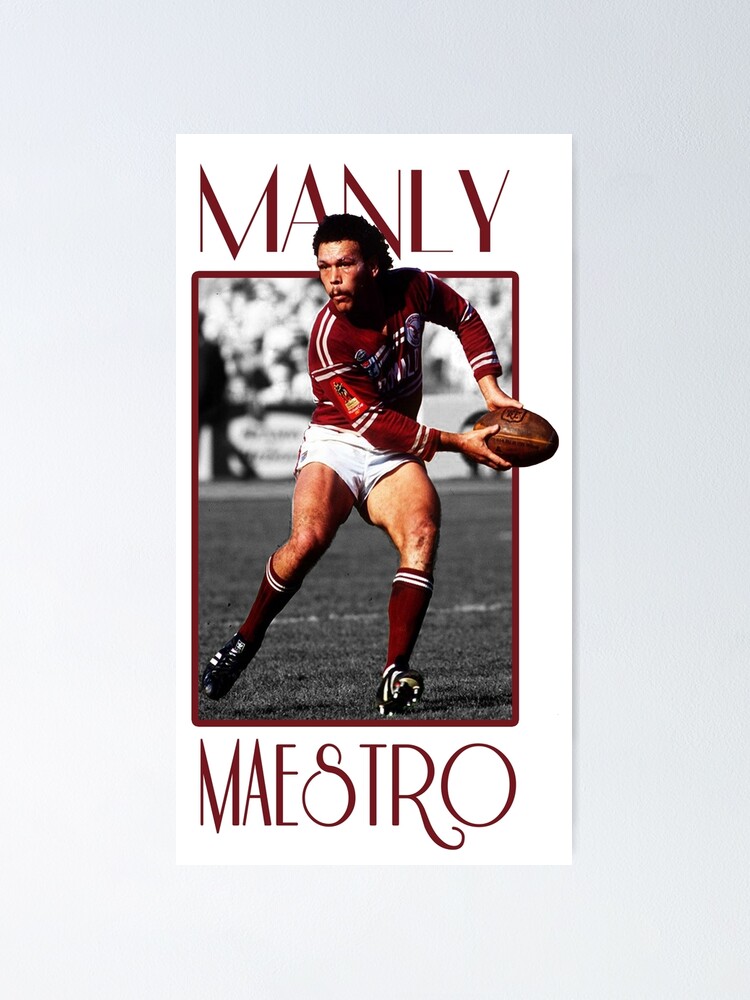 "Manly-Warringah Sea Eagles - Cliff Lyons - 'Manly Maestro'" Poster for ...