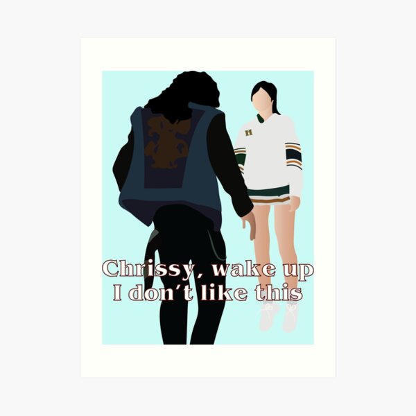 "Chrissy Wake Up - Stranger Things - Chrissy's Death" Art Print for ...
